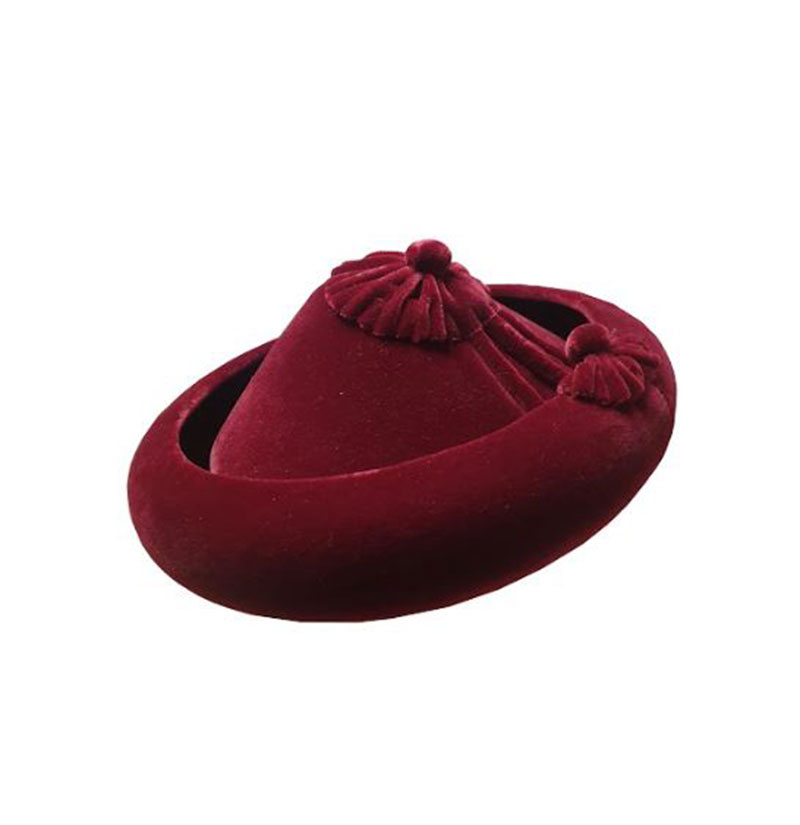 Sombrero Calañes Burdeos | FlamencoExport