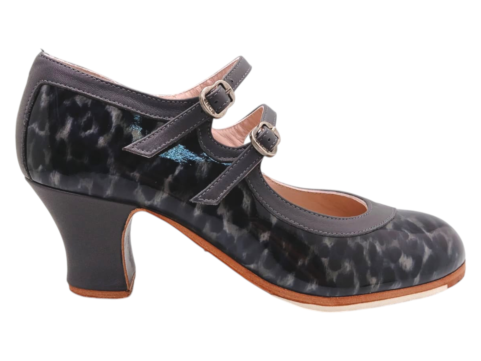 Flamenco shoe Begoña Cervera. Dos Correas | FlamencoExport