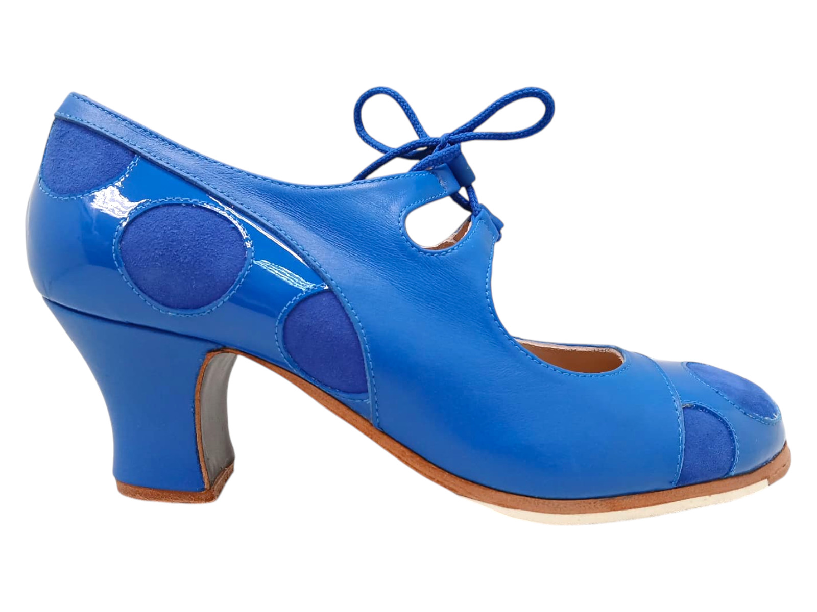 Polka Dots Flamenco Shoes by Begoña Cervera. Model: Hechizo ...